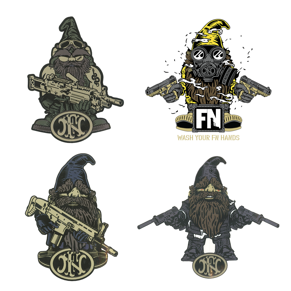 FN eStore | FN Gnome Decal Pack